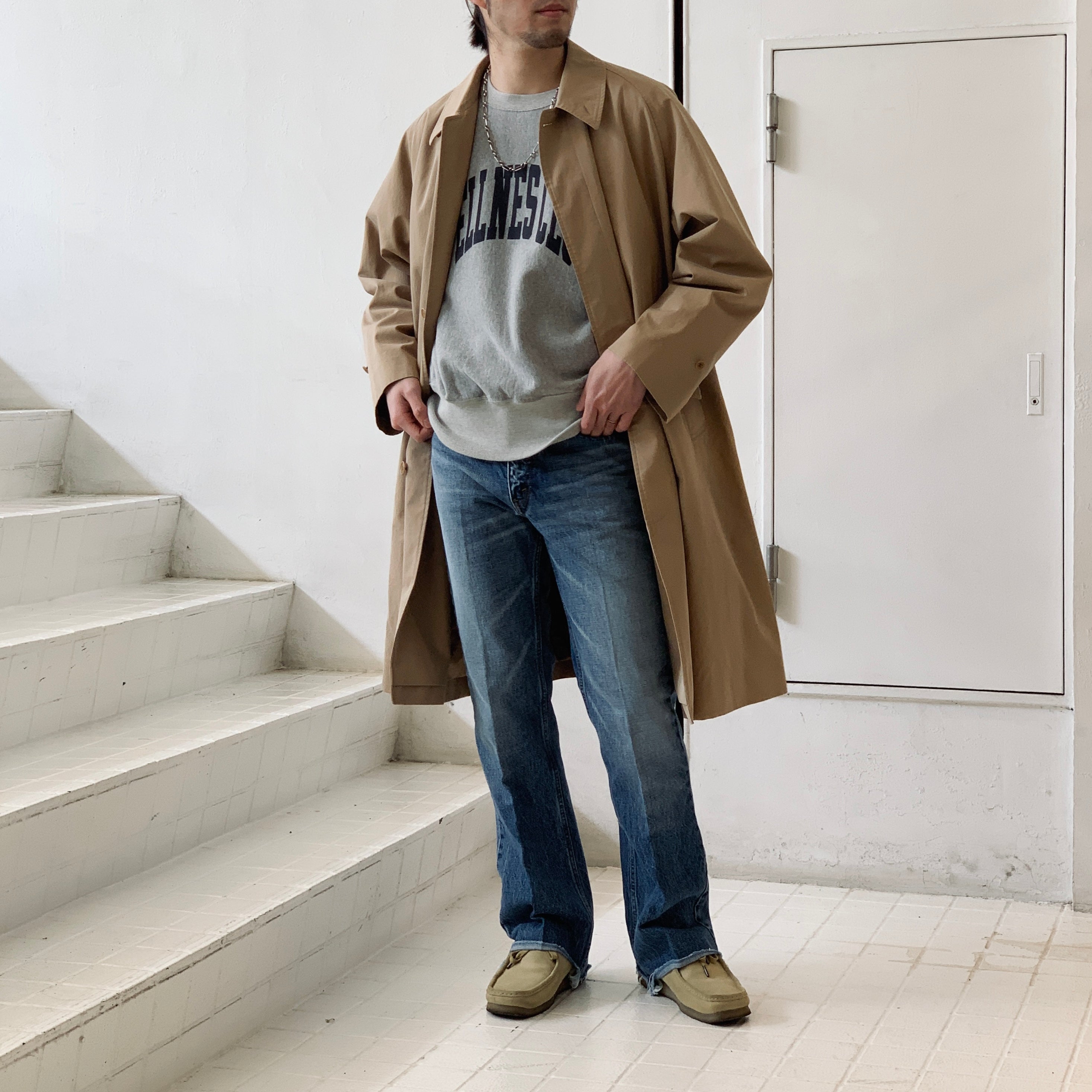 【INSCRIRE】WELLNESS CLUB Crew Sweat Shirt I23SS-BC51 – ONENESS ONLINE STORE