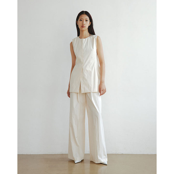 IIROT/イロット】Bright linen top 026-024-WT05の通販 IIROT/イロット】Bright linen top 026-024-WT05の通販