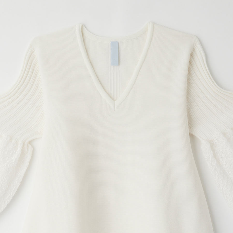CFCL/シーエフシーエル】POTTERY ORNAMENT SHORT BELL SLEEVE CFCL/シーエフシーエル】POTTERY ORNAMENT SHORT BELL SLEEVE